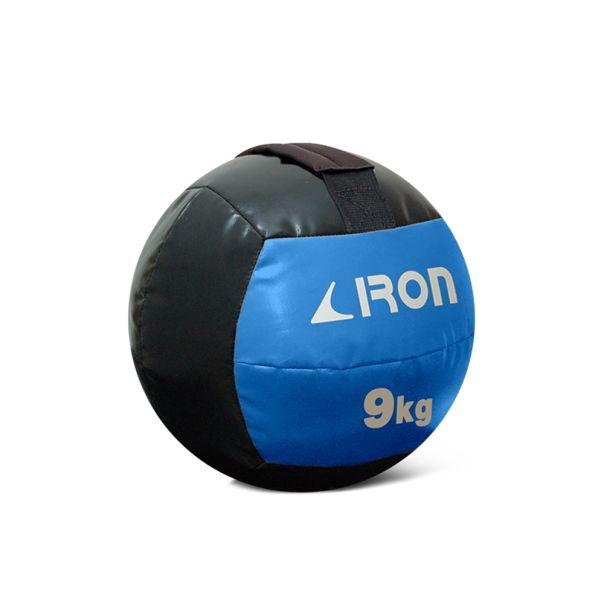 Iron Sport Wall Ball - Lopta za bacanje 9kg (sa ručkama)