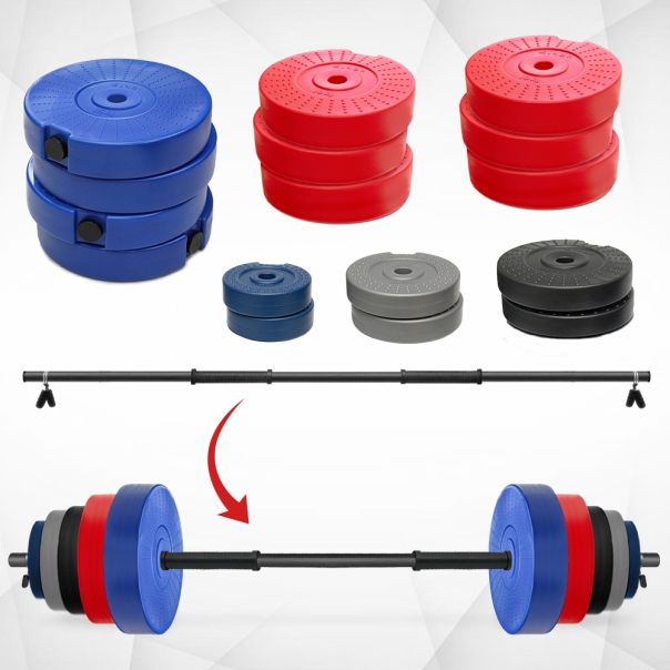 Iron Sport set Tegovi set 141kg + šipka