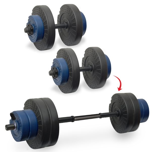 Iron Sport set 28kg / diskovi - tegovi 8 kom. i 2+1 šipke