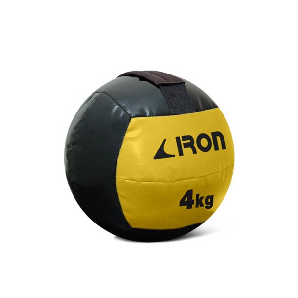 Iron Sport Wall Ball - Lopta za bacanje 4kg (sa ručkama)