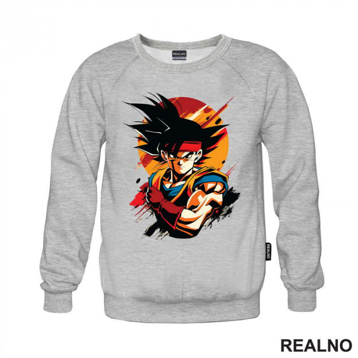 OUTLET - SIVI DUKS BEZ KAPULJAČE DEČIJI MODEL VELIČINE 10 - GOKU