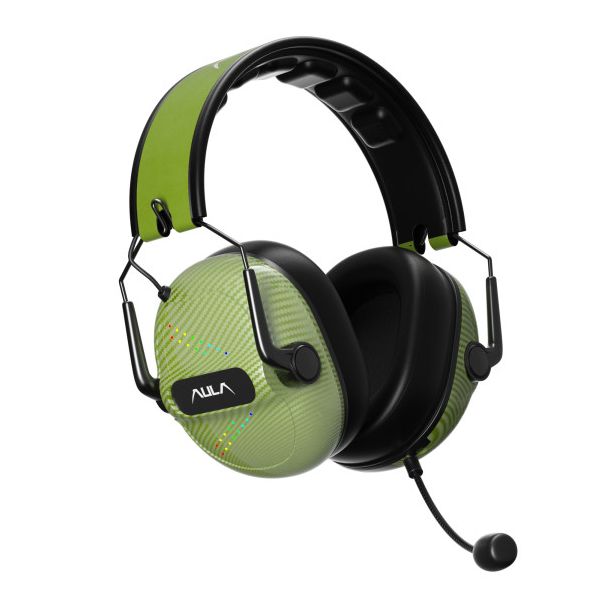 AULA Slušalice S609 Green, 2.4G + BT 5.0