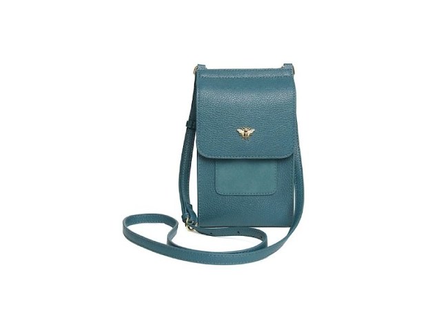 Torba - Bloomsbury, Teal, Crossbody phone