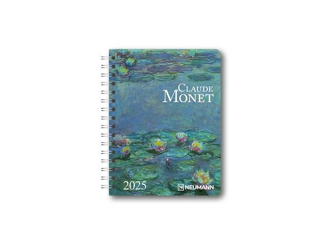 Datumirana agenda 2025 - Claude Monet, 16.5x21.6 cm