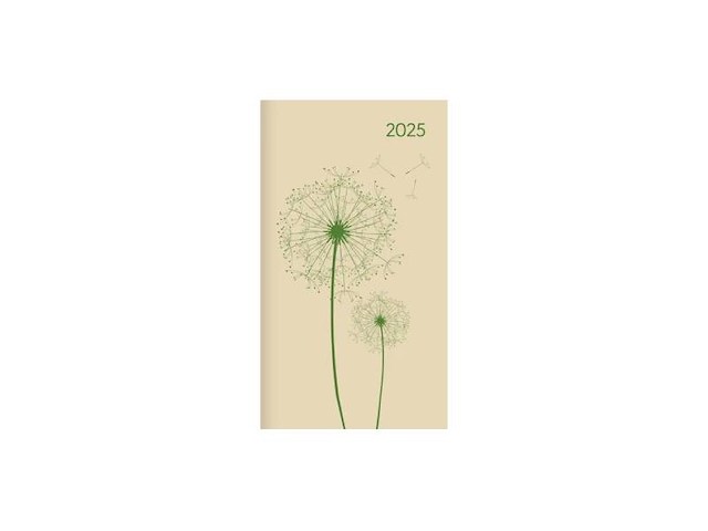 Datumirana agenda 2025 - Style, Breath flower, Miniplaner, 9x15 cm