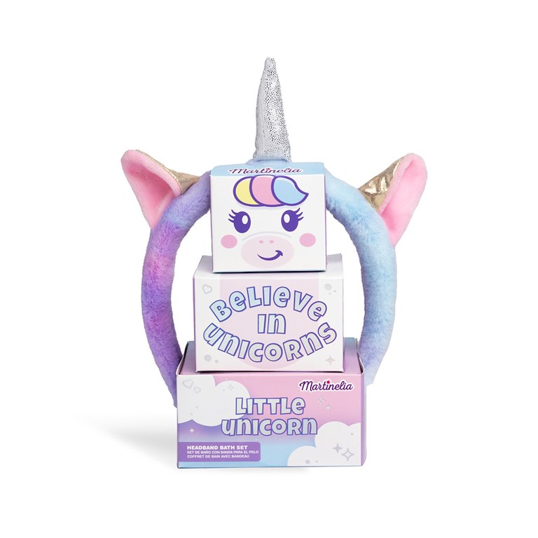 Martinelia Little Unicorn set za kupanje sa rajfom, 4/1 kom