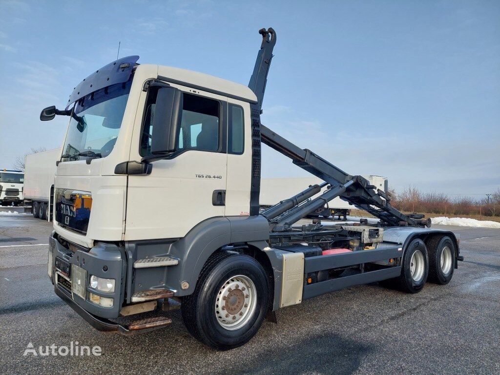 MAN TGS 26.440 BB Hyvalift 6x4 kamion rol kiper