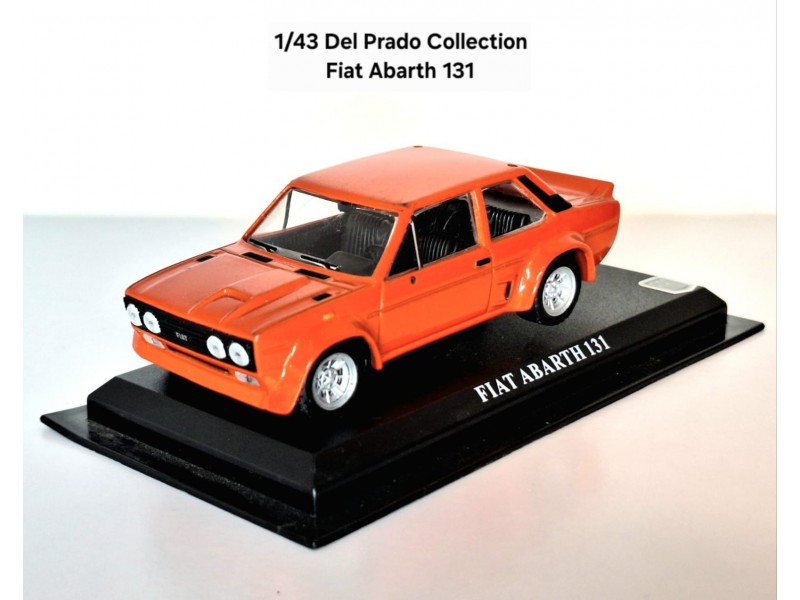 Del Prado Fiat Abarth 131