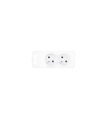 Power strip Pin Type 2-way, Shutter, w/o cable, white
safty shutter, white