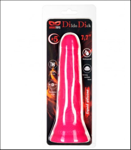 Roze dildo sa venama