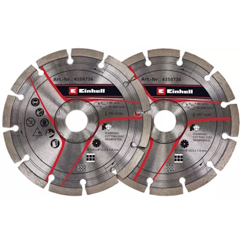 Einhell dijamantski rezni list 125mm set 2/1 4350736