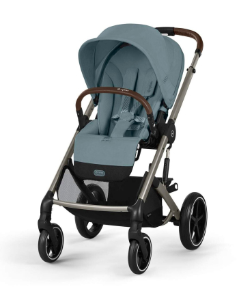 Cybex Balios S Lux taupe frame kolica za bebe Stormy Blue