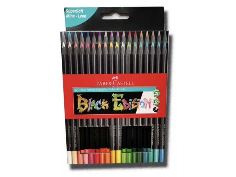 NOVE Drvene bojice FABER CASTELL 116436 Black Edition 3