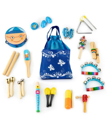 ECOTOYS muzički set od 16 instrumenata + torba igračke za decu - MK0700401