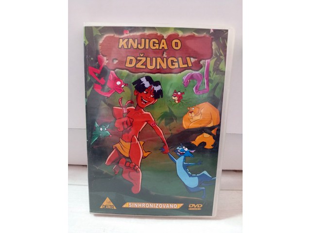 Knjiga o džungli dvd crtani