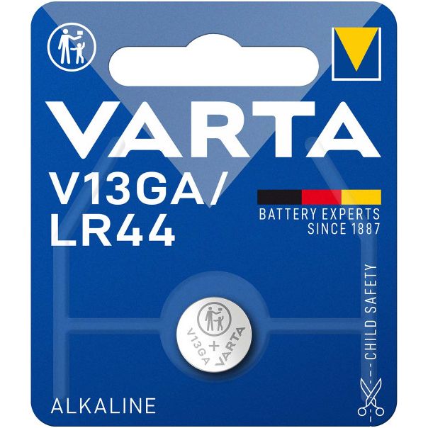 VARTA Baterija alkalna LR44/V13GA 1.5V, 1 kom