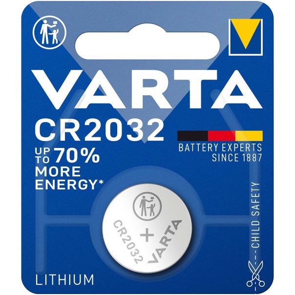 VARTA Baterija CR 2032 3V Litijumska, 1 kom