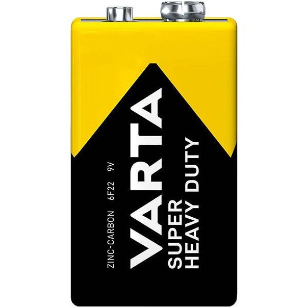 VARTA Baterija 9V 6F22 Superlife, cink-karbon, 1 kom