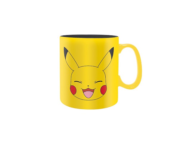 Šolja - Pokemon, Pikachu Face, 460 ml