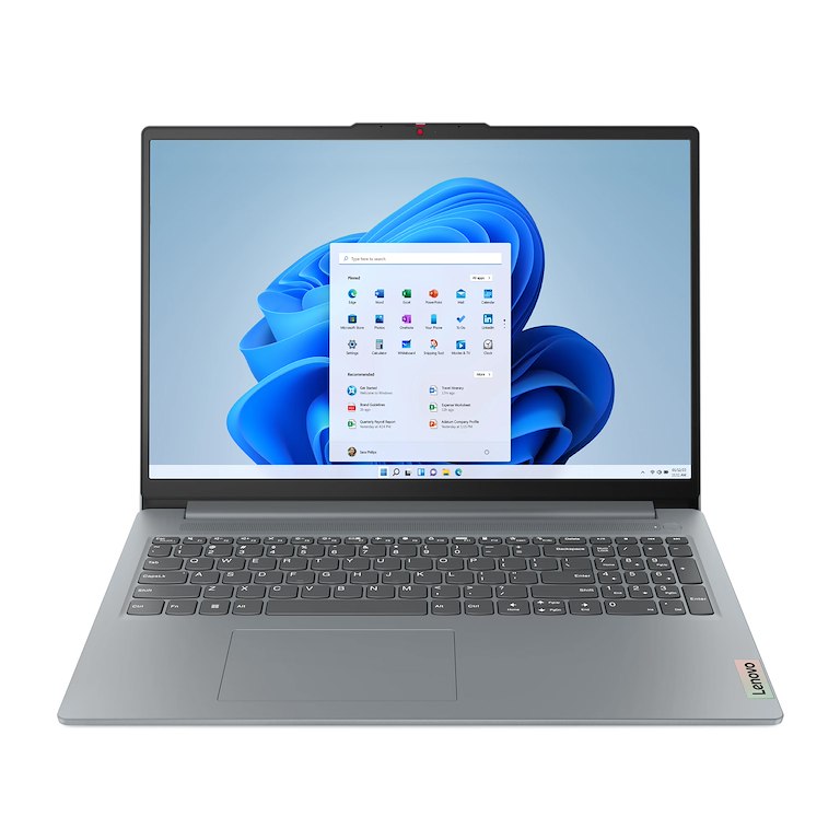 Lenovo IdeaPad Slim 3 16IAH8 (83ES003KYA) laptop Intel® Octa Core™ i5 12450H 16" WUXGA 16GB 512GB SSD Intel® UHD Graphics sivi