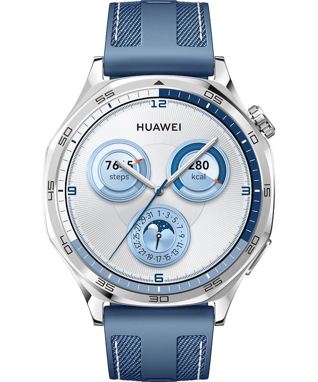 Huawei WATCH GT5 plavo srebrni pametni sat 46mm