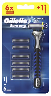 BRIJAČ MUŠKI SENSOR 3H 1+6 PATRONA GILLETTE
BRIJAČ MUŠKI SENSOR 3H 1+6 PATRONA GILLETTE