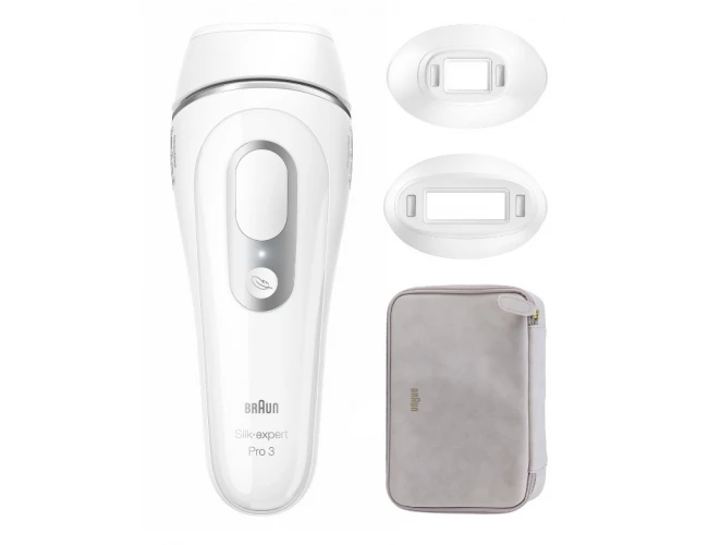 Braun Silk Expert Pro 3 PL3132 srebrno beli IPL epilator