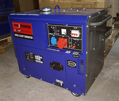 Dizel bešumni-izolovani agregat FSH 9500DS, 10kVA/230V