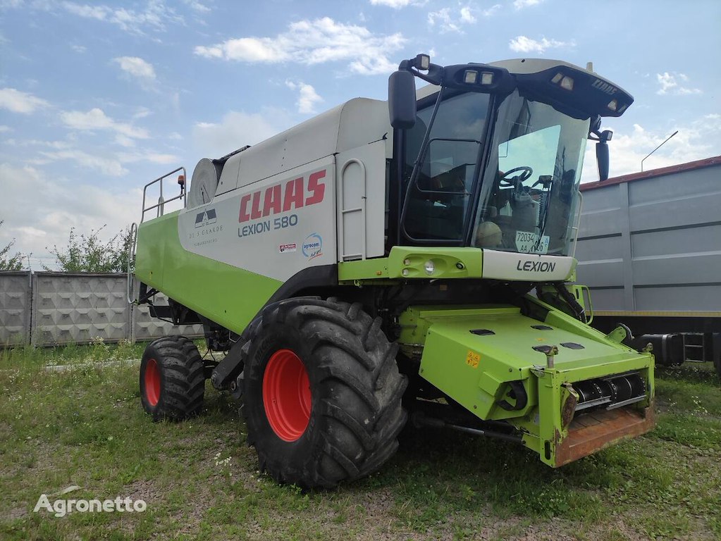 Claas Lexion 580 v Lizynh kombajn za žito