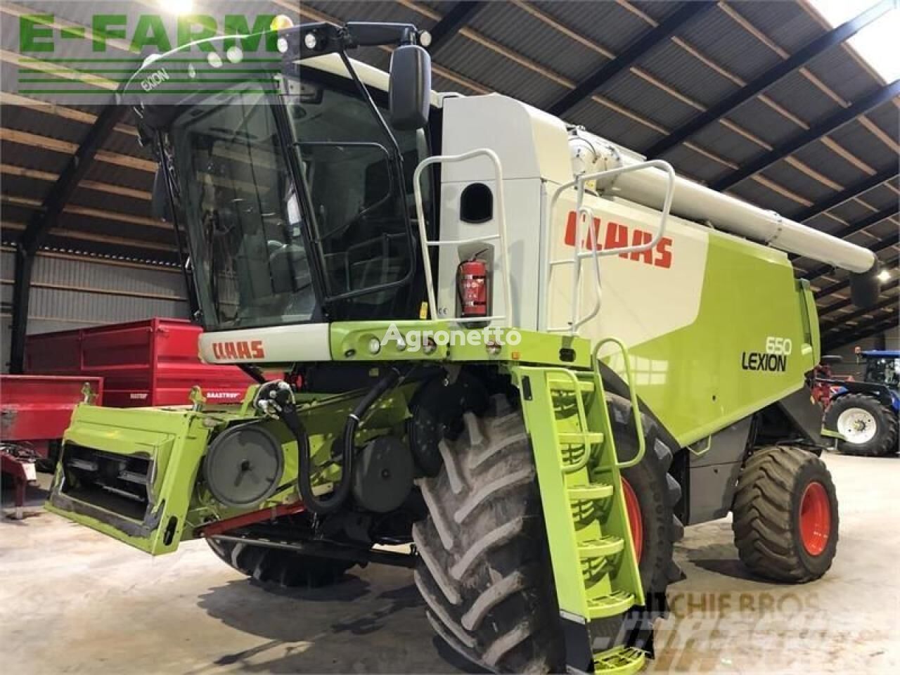 Lexion 650 kombajn za žito