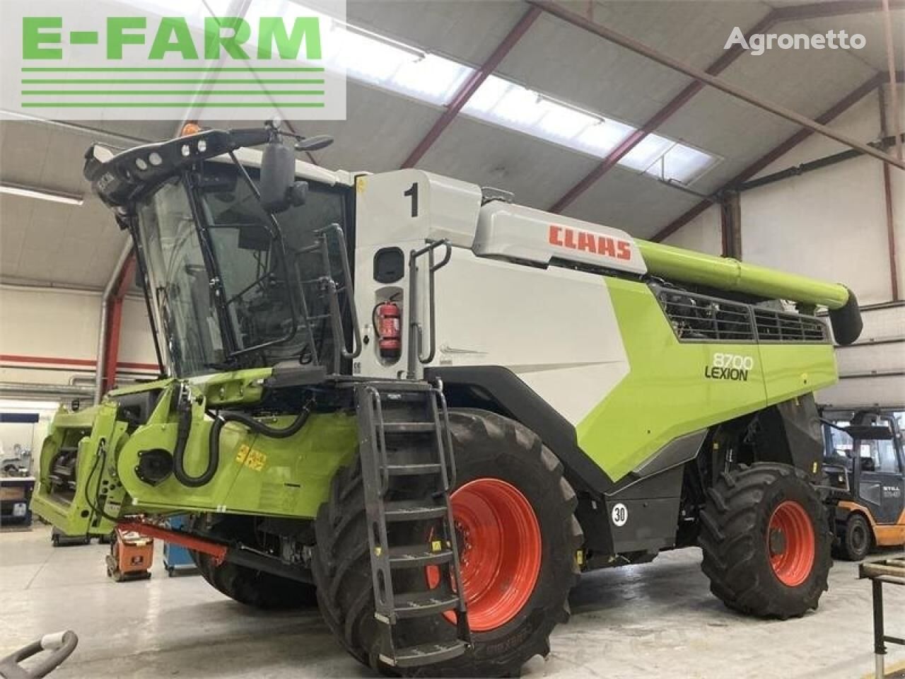 Lexion 8700 4-wd kombajn za žito