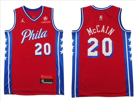 Jared McCain - Philadelphia 76ers NBA dres #2