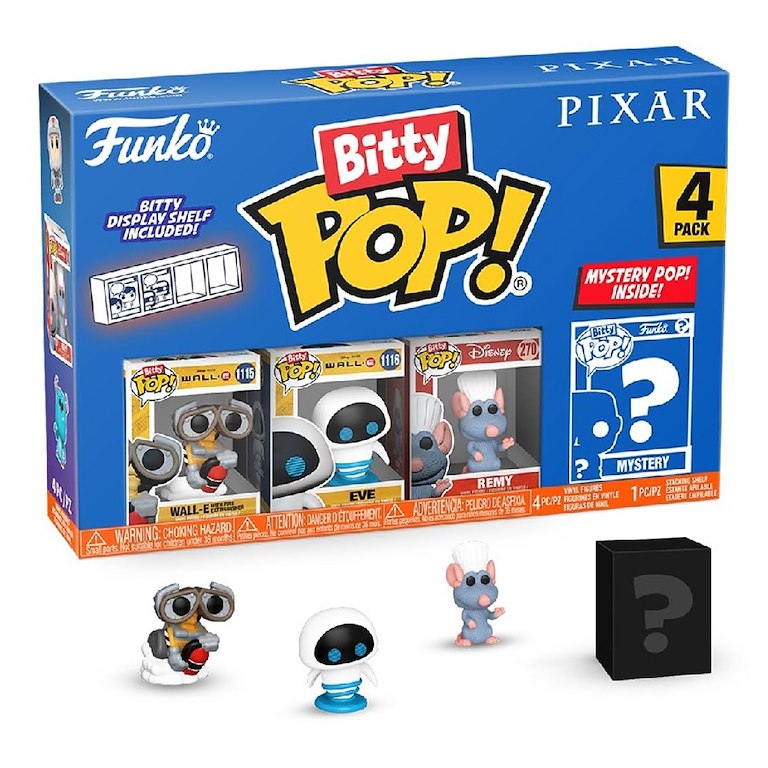 Funko Bitty POP! Pixar - WALL-E 4PK​