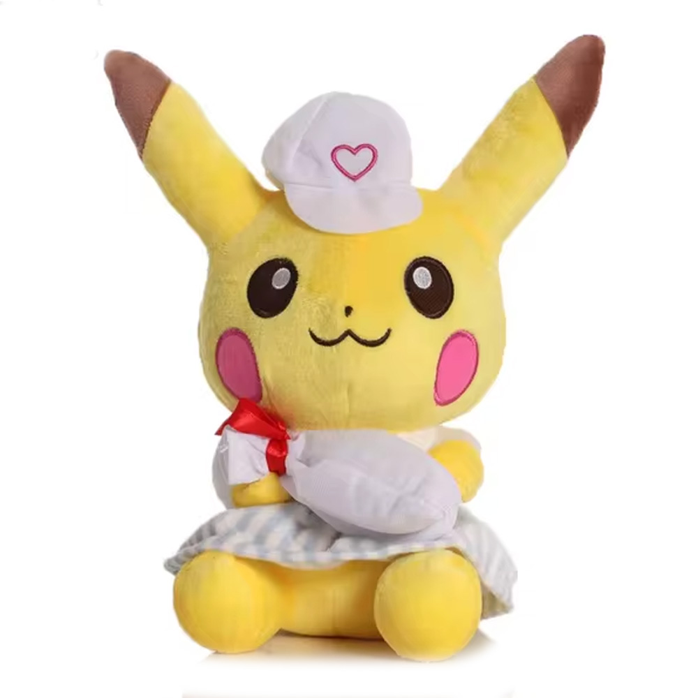 Pokemon - Nurse Pikachu Plush