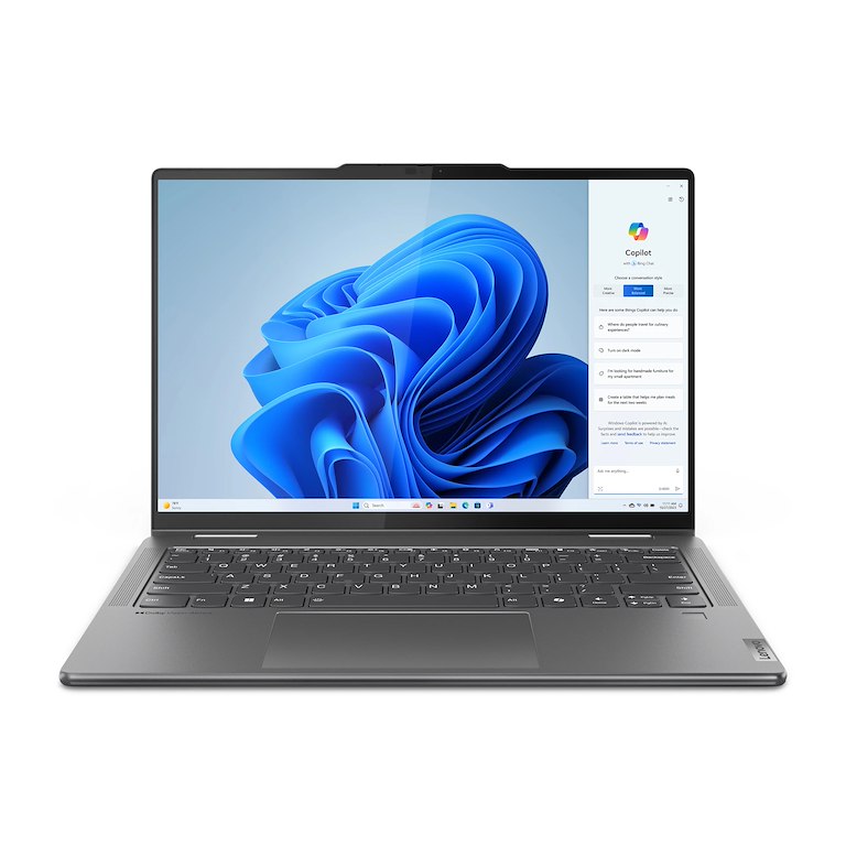 Lenovo Yoga 7 14IML9 (83DJ00B9YA) 2u1 laptop Intel® Core™ Ultra 7 155H 14" 2.8K touch 16GB 1TB SSD Intel® Arc Graphics Win11 Pro sivi