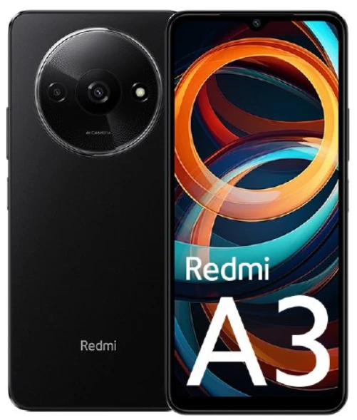 Xiaomi Redmi A3 3/64GB (MZB0GL8EU) crni mobilni 6.7" MTK Octa Core 3GB 64GB 8MPx