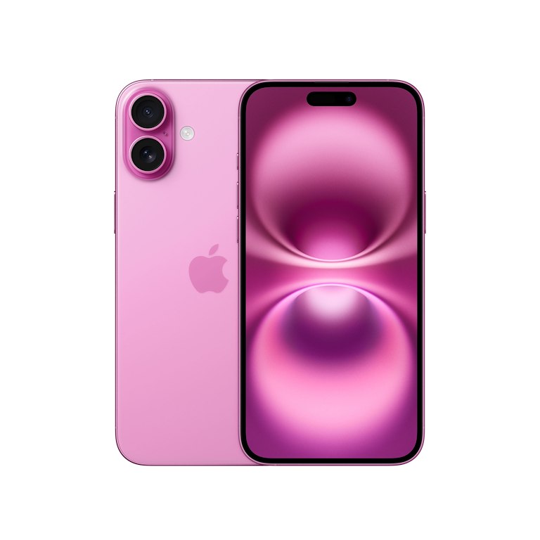 Apple Iphone 16 Plus 128GB roze mobilni 6.7" Hexa Core Apple A18 8GB 128GB 48Mpx+12Mpx Dual Sim