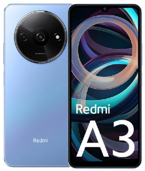 Xiaomi Redmi A3 3/64GB (MZB0GLEEU) plavi mobilni 6.71" Octa Core Mediatek Helio G36 3GB 64GB 8Mpx Dual Sim