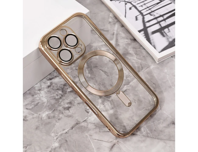 3G Magsafe Lux (216217) zaštitna maska za mobilni iPhone 16Pro zlatna