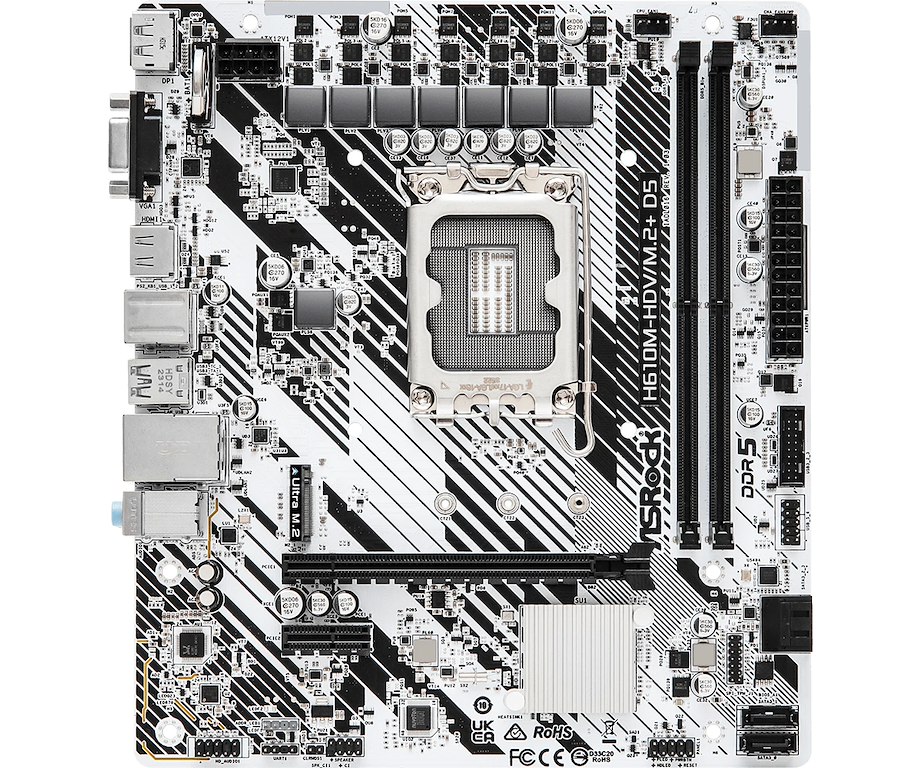 ASRock H610M-HDV/M.2+ D5 matična ploča