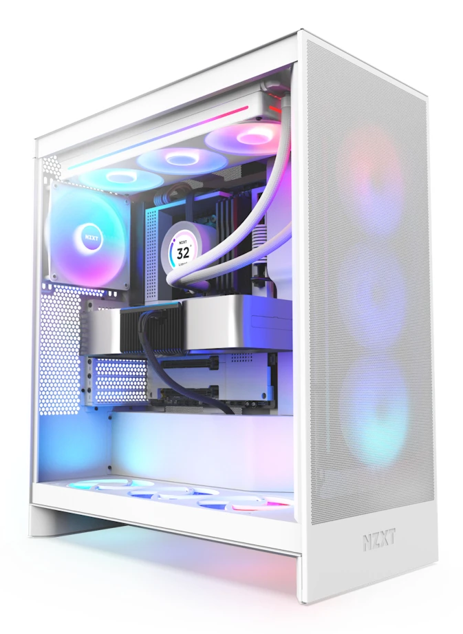 NZXT H7 (CM-H72FW-R1) Flow RGB kućište belo