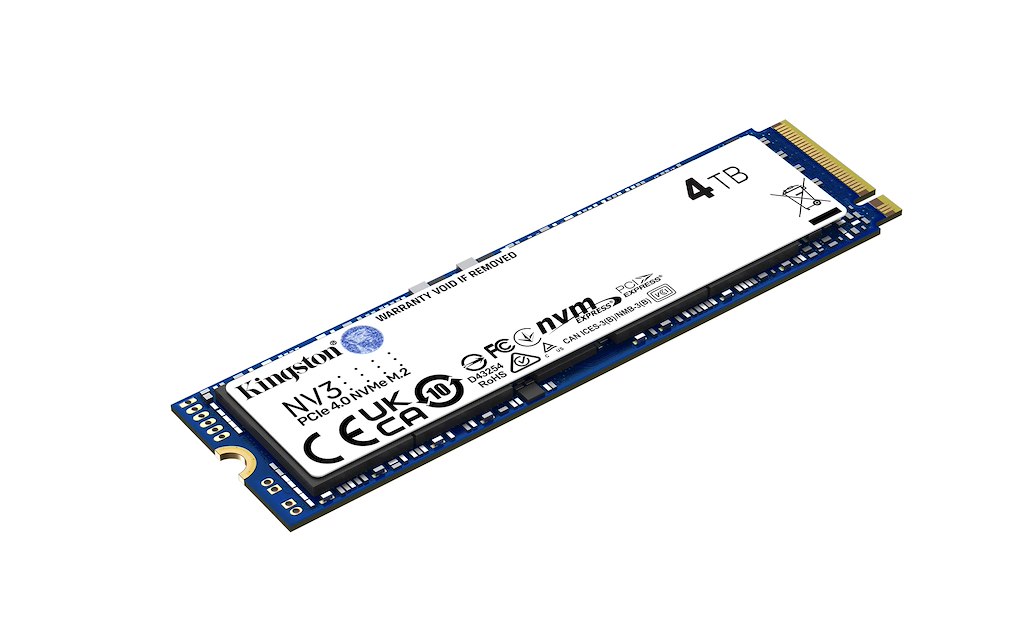 Kingston 4TB M.2 2280 PCIe NVMe (SNV3S/4000G) SSD disk