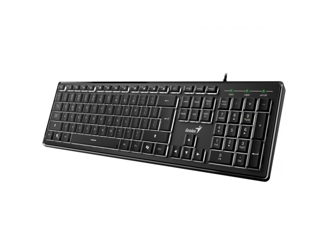 Genius SlimStar 820 US bežična tastatura crna