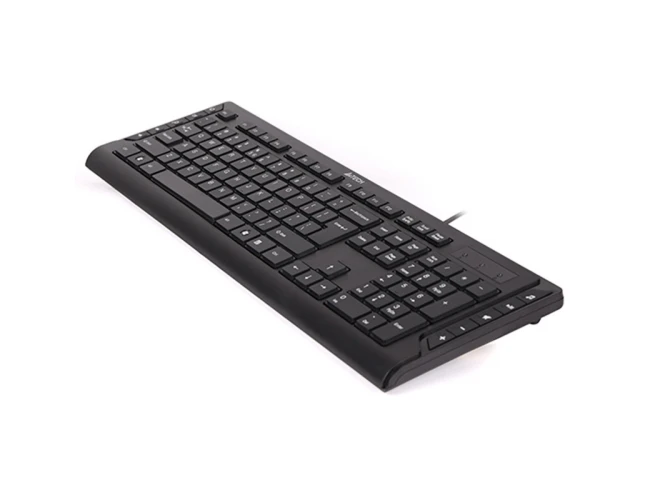 A4 Tech KD-600 X-SLIM USB US tastatura crna