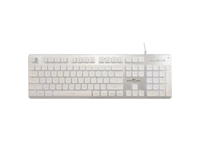 White Shark GK-003241 TACHI-W US RGB gejmerska tastatura bela