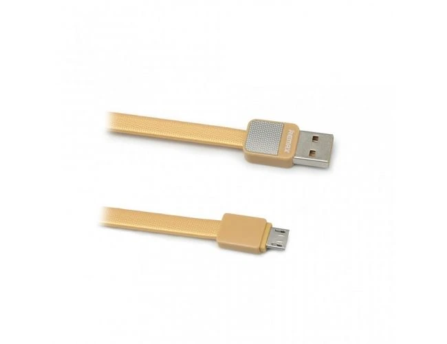 Remax Platinum RC-044m zlatni kabl za punjač USB A (muški) na micro USB (muški) 1m
