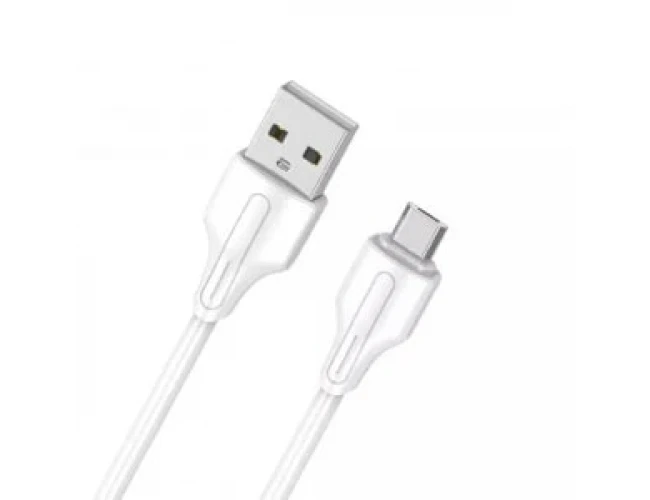 LDNIO LS550 2.4A kabl USB A (muški) na Type C (muški) 0.2m beli