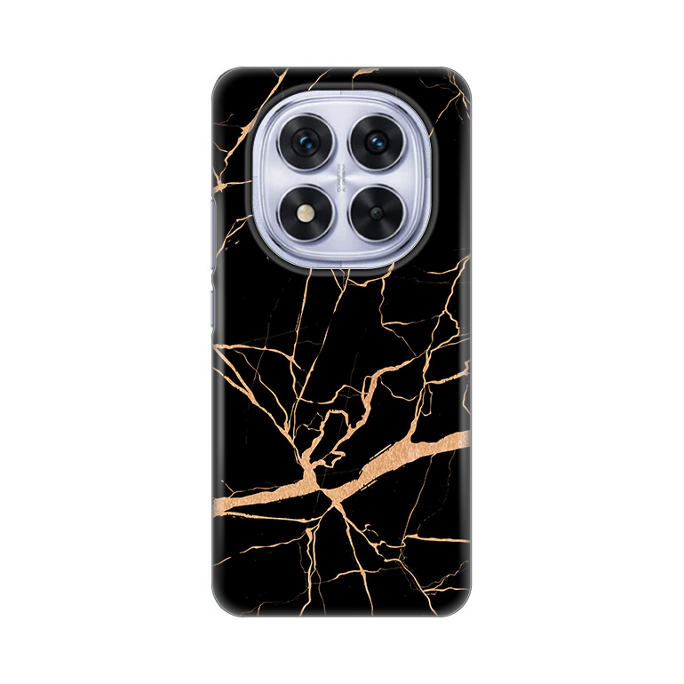 Silikonska futrola print za Xiaomi Redmi Note 14 Pro 5G (EU) All Black