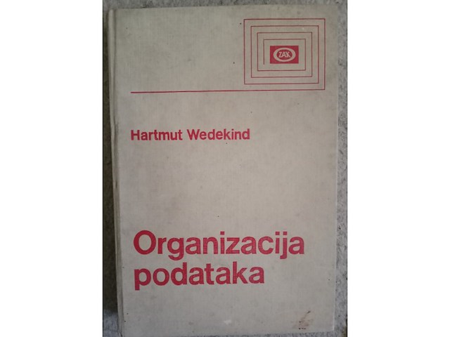 Organizacija podataka - Hartmut Wedekind