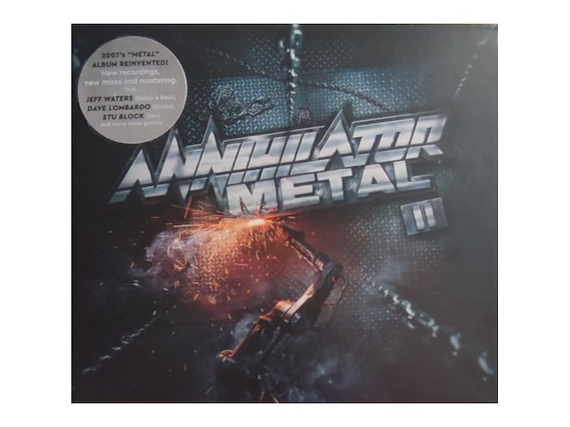 Annihilator ‎– Metal II (CD)